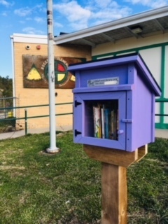 NEW Outdoor Library | Rosebud Elementary School